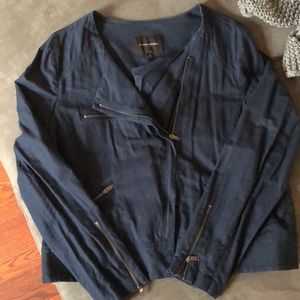 Banana Republic Factory | Jackets & Coats | Banana Republic Navy Blue ...